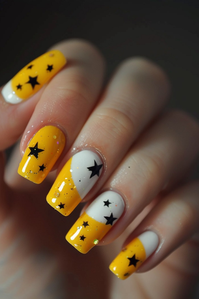 Sparkle and Shine: Stunning Starry Nail Art Designs